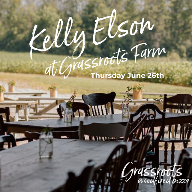 Kelly Elson at Grassroots Farm Pizzeria - September 11th